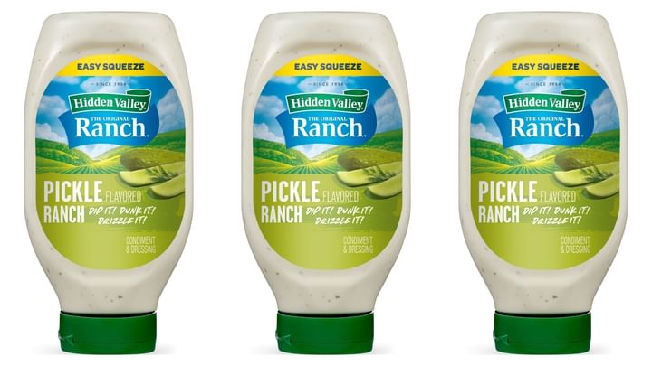 Hidden Valley Dill Pickle-Flavored Ranch: Where to buy, price, and ...