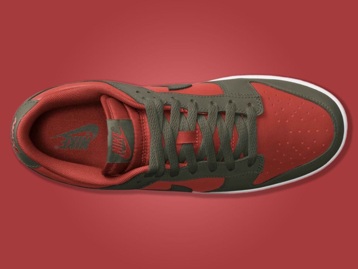 Nike Dunk Low “Mystic Red Cargo Khaki” shoes: Price and more details ...