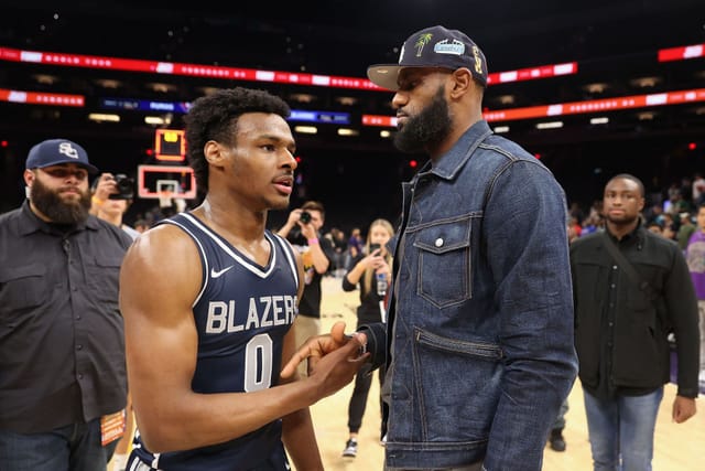 "LeNut is a future” – Fans react hilariously to Bronny James bagging $7 ...