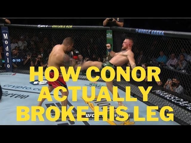 Watch: Conor McGregor’s horrifying leg break at UFC 264 against Dustin ...