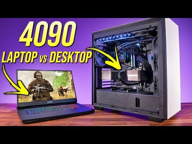 Nvidia RTX 4090 Founders Edition vs RTX 4090 laptop: How big is the ...