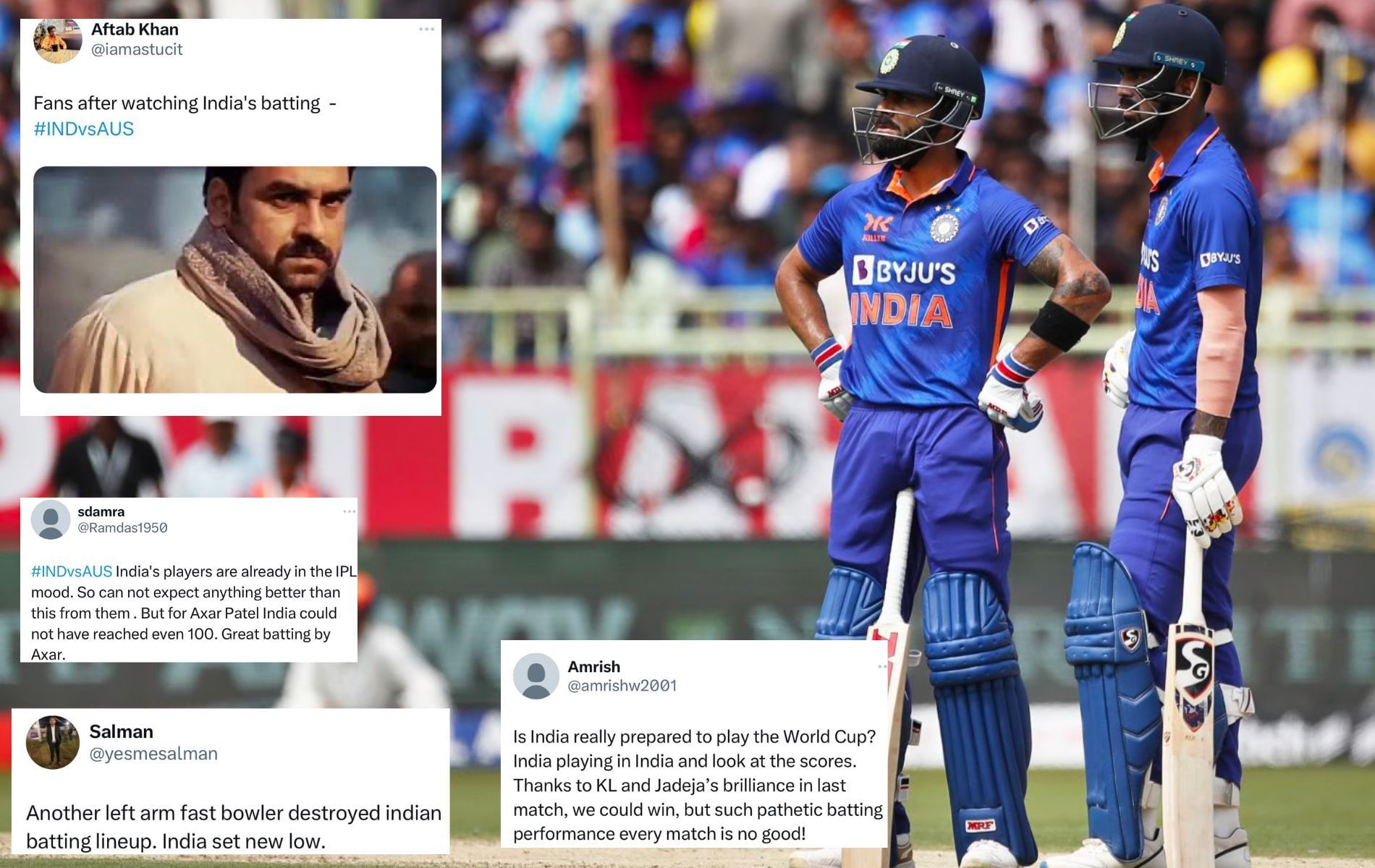 "Players are already in the IPL mood" - Fans tear batters apart as ...