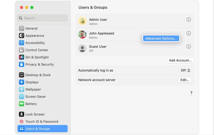 How to create and manage multiple user accounts on your macOS device?
