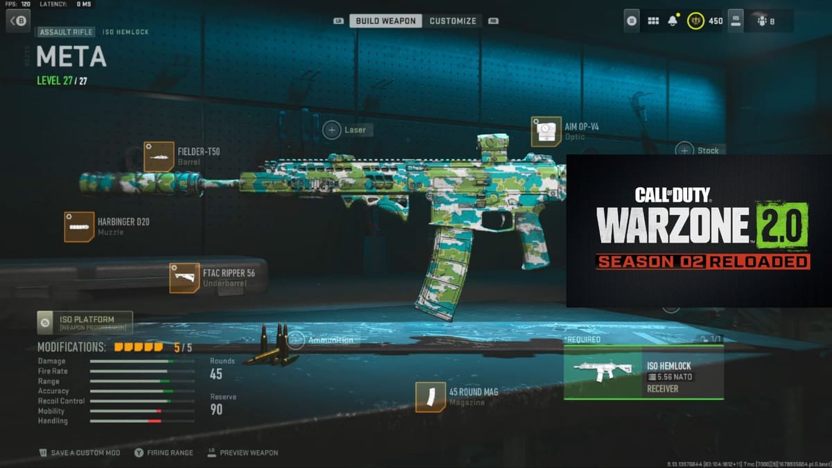 Best Warzone 2 assault rifle loadout in Season 2 Reloaded