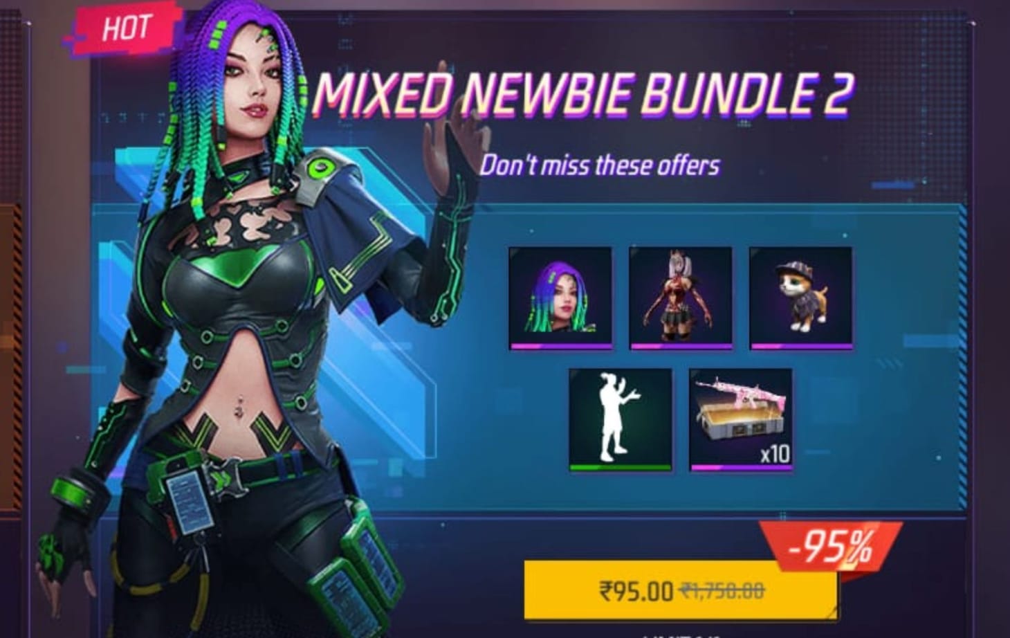 5 best female characters in Free Fire