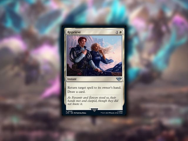 Magic: The Gathering's Remand spell becomes Reprieve in Lord of the ...