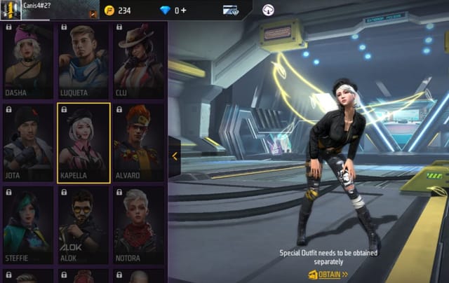 5 best female characters in Free Fire