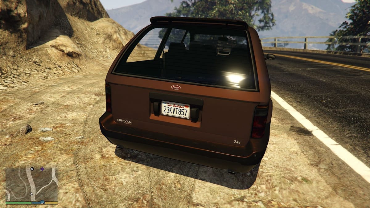 Minivan In GTA 5
