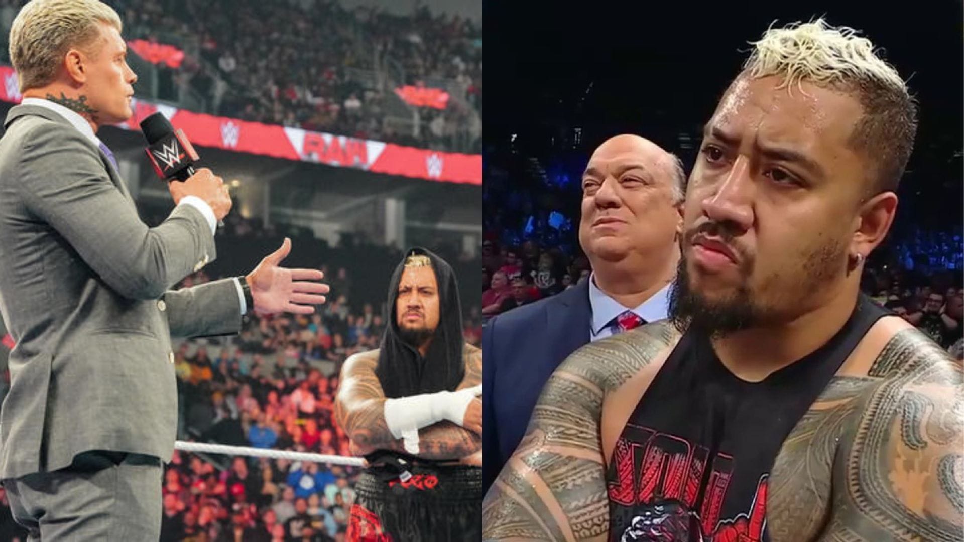 "The Bloodline doing a run-in" - Wrestling world reacts to Cody Rhodes ...