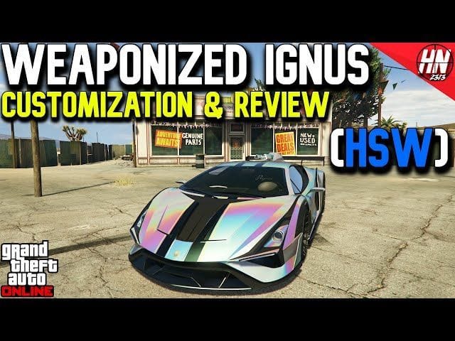 Why Weaponized Ignus is the fastest HSW car in GTA Online after Last ...