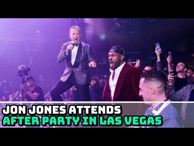 Jones vs. Gane: WATCH: Jon Jones shows off dance moves at UFC 285 after ...