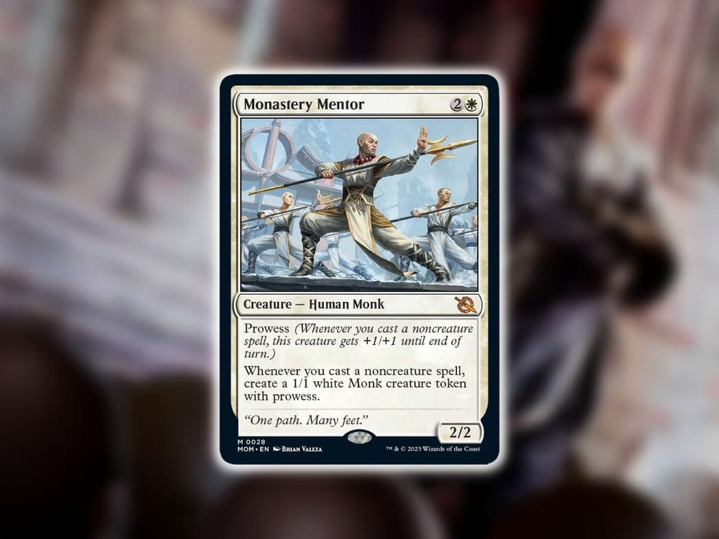 Monastery Mentor: Magic: The Gathering set to receive incredible ...