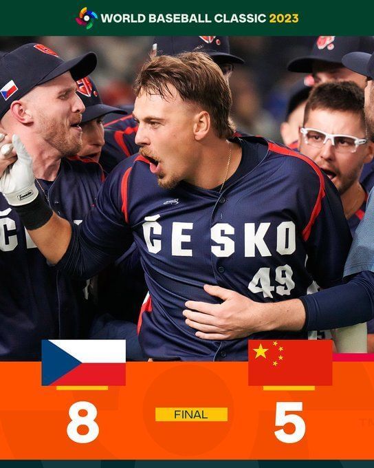 WBC fans erupt in euphoria as Czech Republic's ragtag squad vanquishes China for historic maiden win