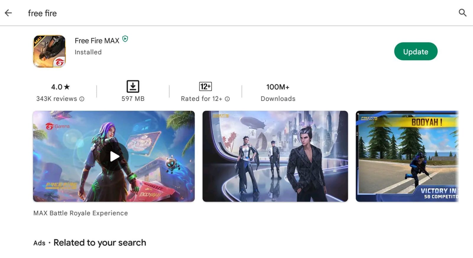 Free Fire OB39 update APK download link for Android devices