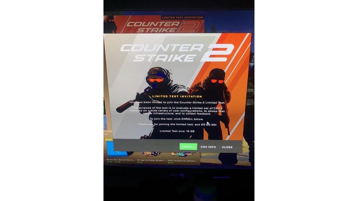 Counter-Strike 2 beta testing invitation: What you need to know