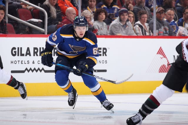 St. Louis Blues' star Jake Neighbours' mom was 'shaky' seeing son get ...