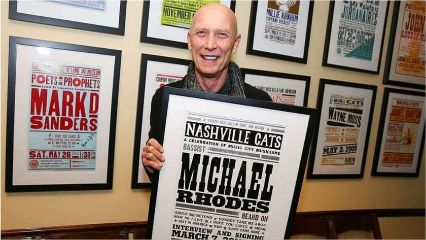 Who was Michael Rhodes? Tributes pour in as bass player dies aged 69