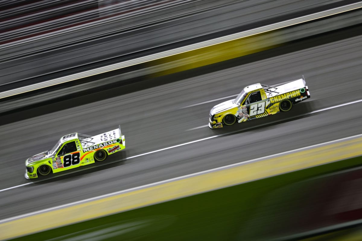 NASCAR 2023 Truck Series: Zane Smith grabs pole in Atlanta after rain ...