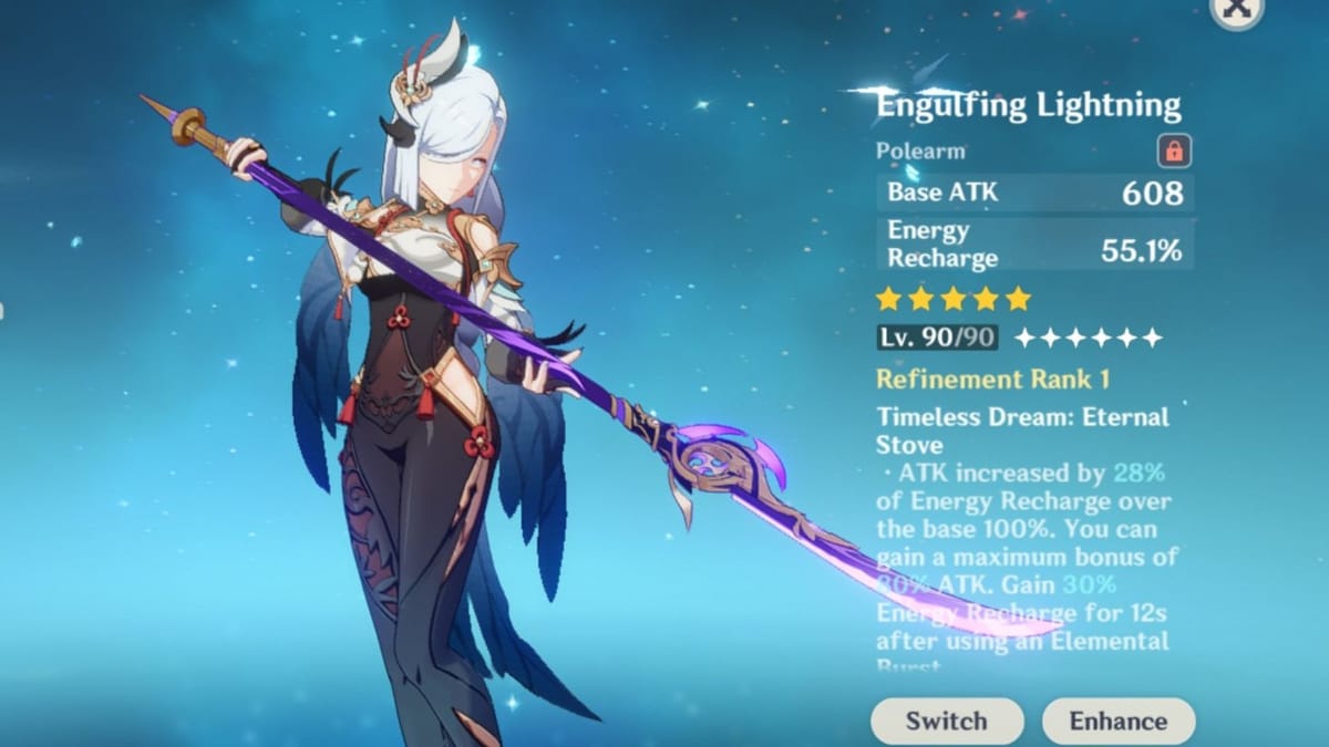 5 best weapons for Shenhe in Genshin Impact