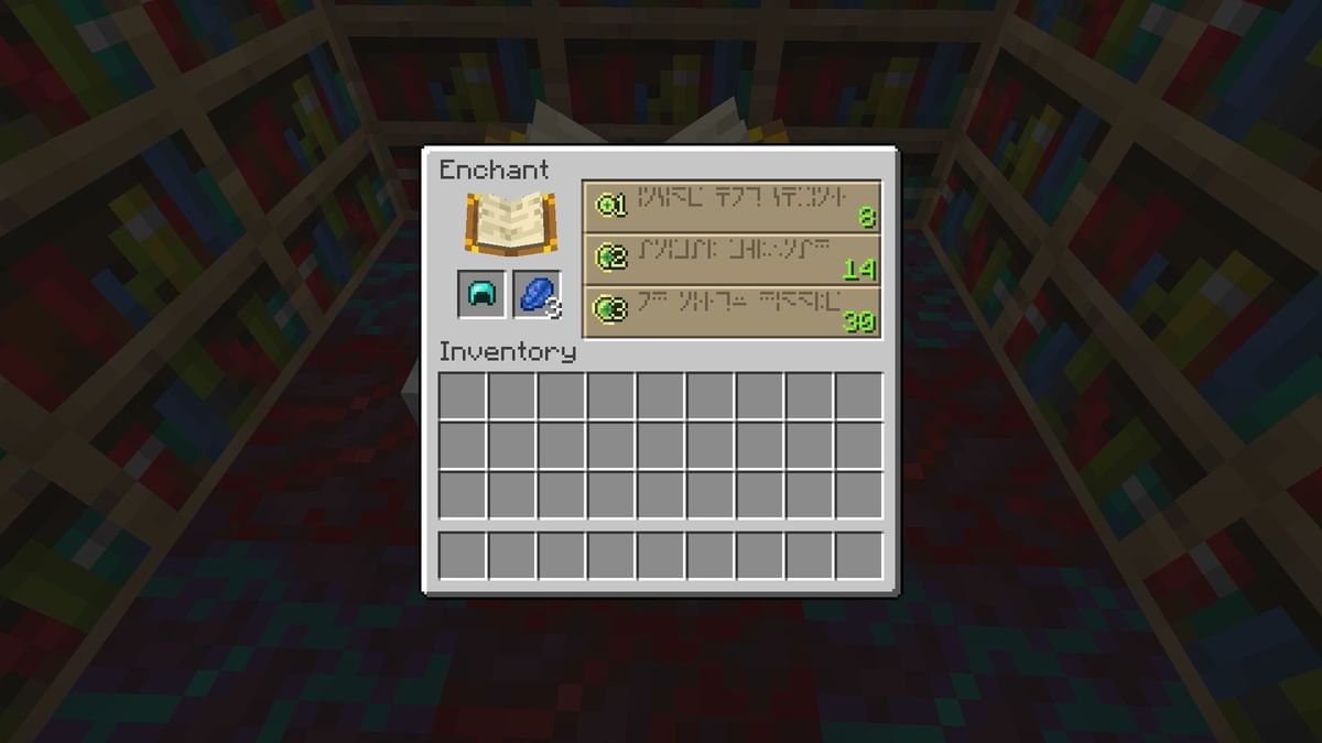 How to enchant tools and armor in Minecraft