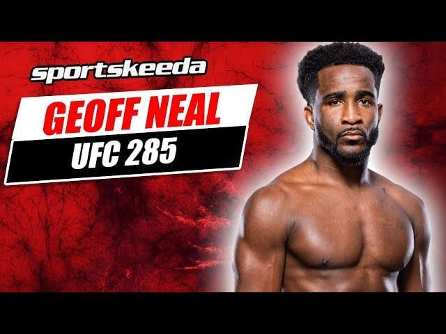 Geoff Neal fined 30% of his purse for missing weight ahead of Shavkat ...