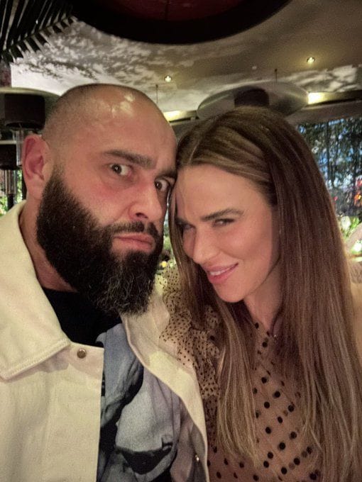 Photo: Miro shares a picture with his wife and former WWE star Lana ...