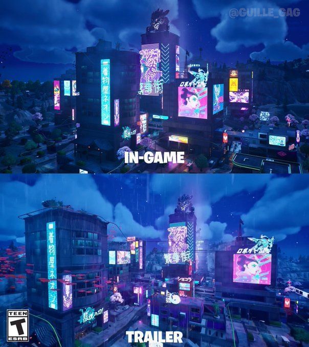 How to discover named locations near Mega City in Fortnite