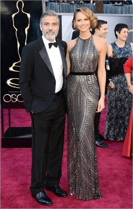 George Clooney Stacy Keibler Pitt