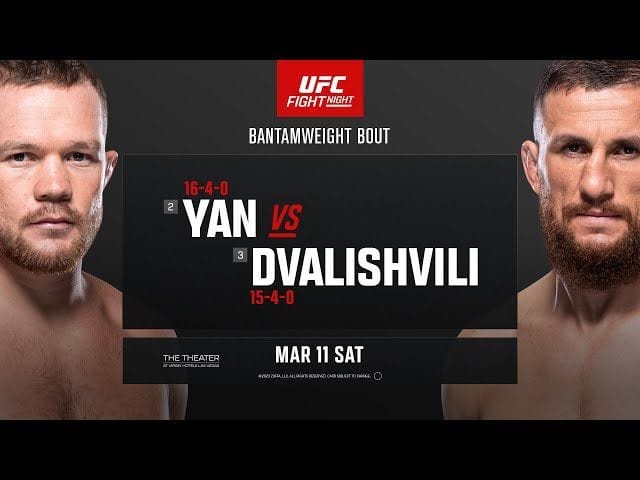 UFC Fight Night: Who's fighting in the UFC card tonight, March 11, 2023 ...