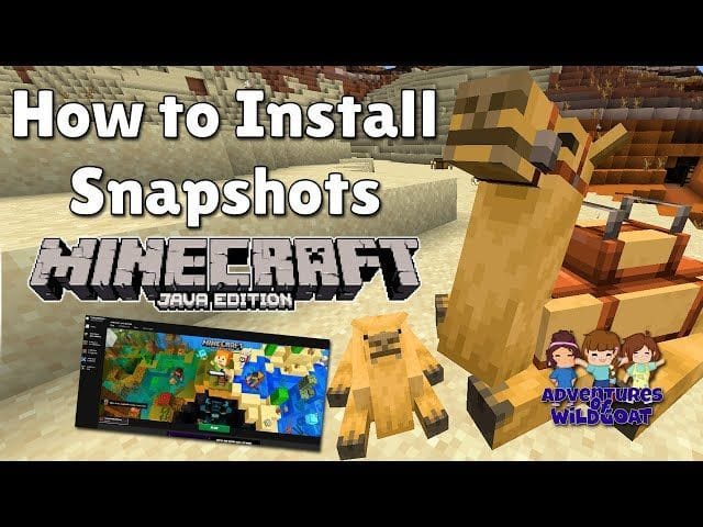 How to find sniffer in Minecraft 1.20 snapshot and beta
