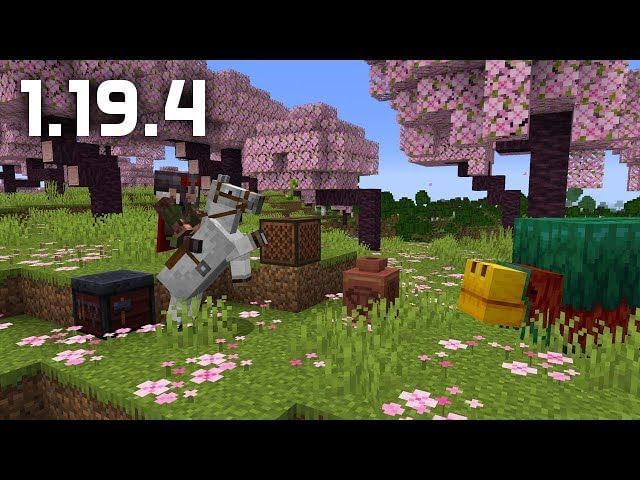When is Minecraft 1.19.4 update coming out?