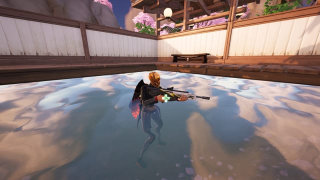 Fortnite: How to restore health in a hot spring