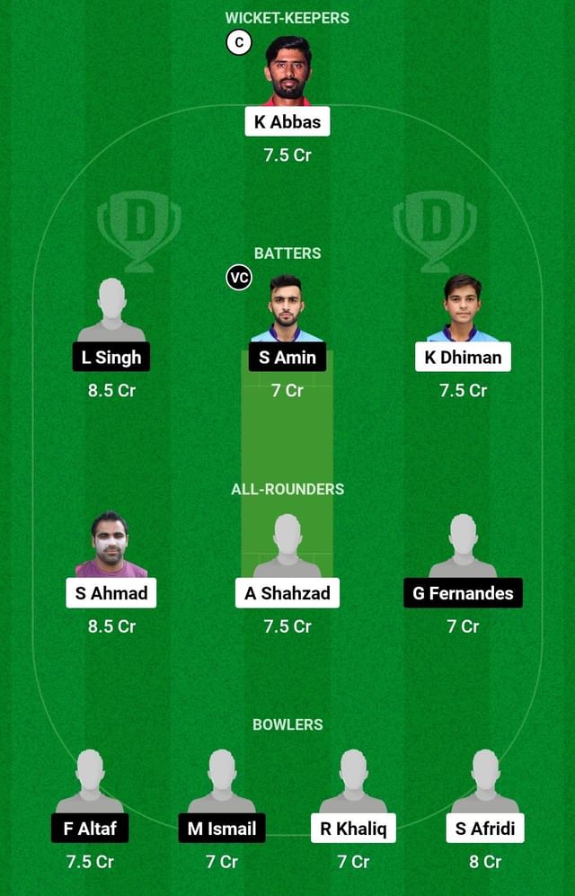 ACE vs ZGS Dream11 Prediction: Fantasy Cricket Tips, Today's Playing 11 ...