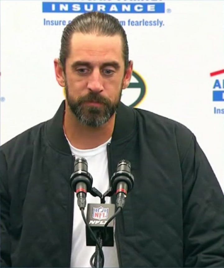 Aaron Rodgers Haircut Evolution: A Look from Past to Present | Sportskeeda
