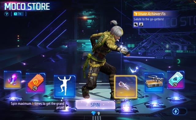 Free Fire MAX Moco Store: How to get Ultimate Achiever Fist and other ...