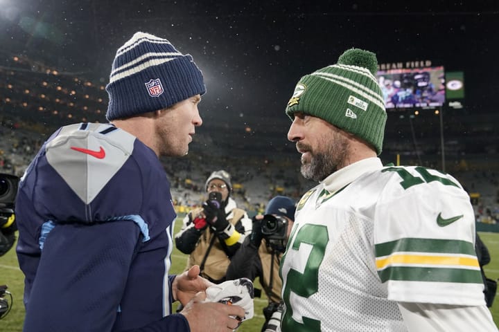 NFL Rumors: Aaron Rodgers tipped to join forces with Derrick Henry at ...