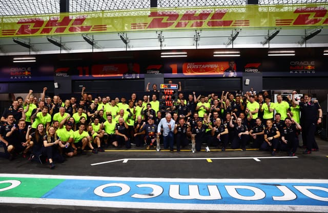 F1 teams risk penalty for pit wall fence celebrations after FIA's ...