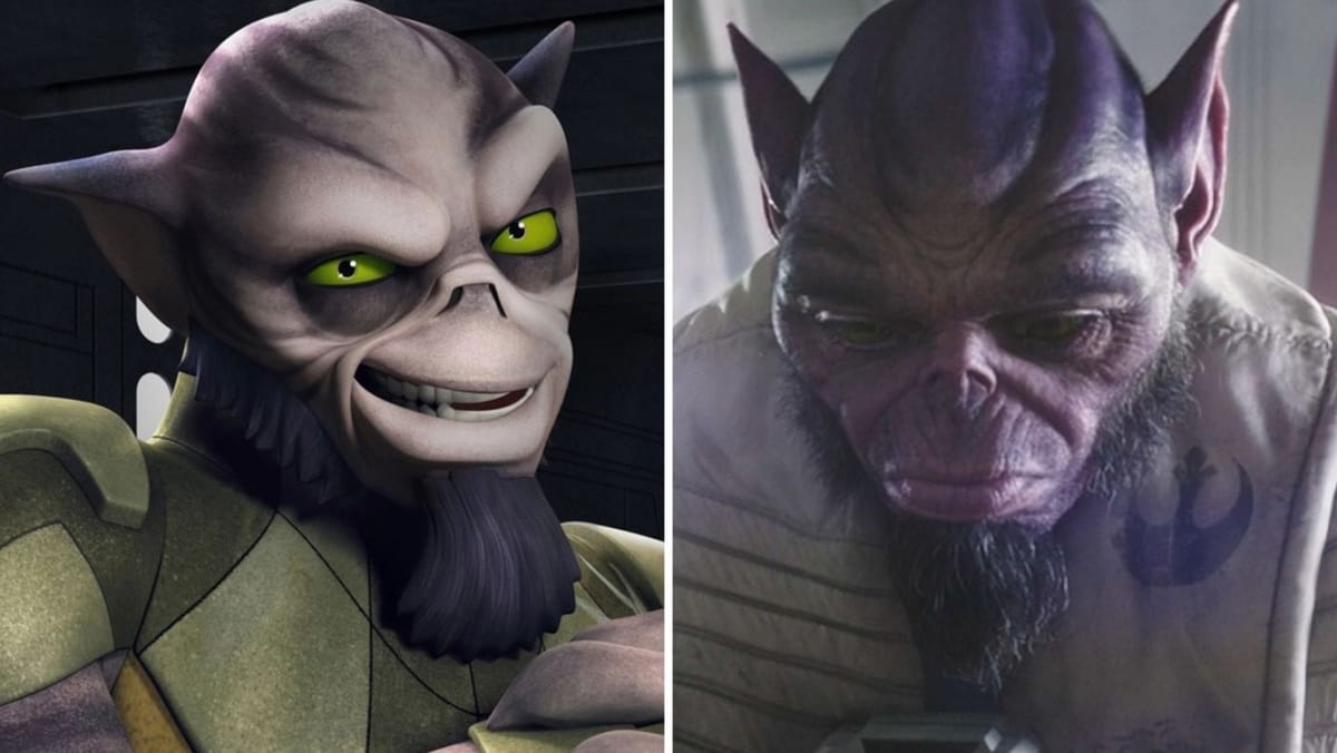 Did Zeb Orrelios make a surprise appearance in The Mandalorian?