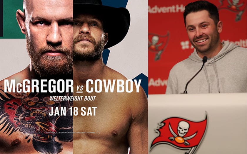 When Tampa Bay Buccaneers' Baker Mayfield had a night to forget at UFC ...