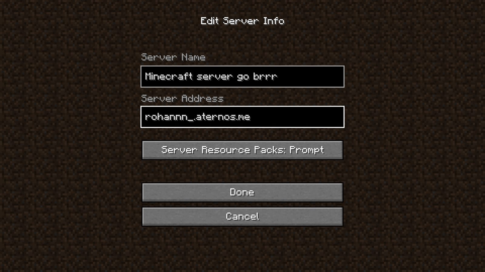 How to create Minecraft server on Aternos