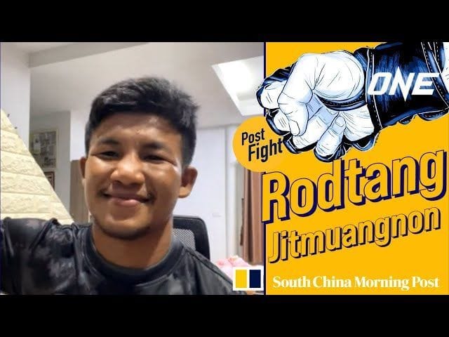 Rodtang News: Rodtang willingly takes one on the chin during a pad ...