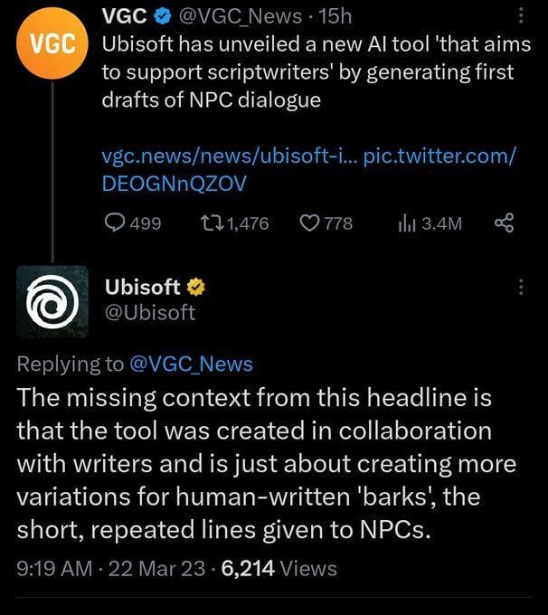 'Just about creating more variation for short repeated lines for NPC ...