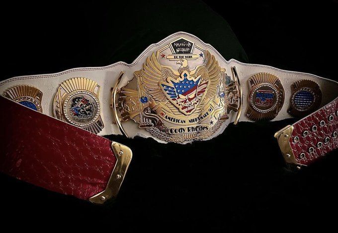 Cody Rhodes WWE Title: Custom Cody Rhodes WWE Championship belt goes ...