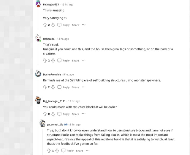 Minecraft player uses command blocks to automatically build house