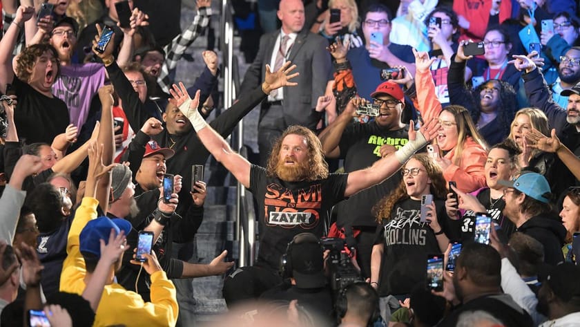 "A lot going through my head" - Sami Zayn shares emotional message after huge matchup on SmackDown