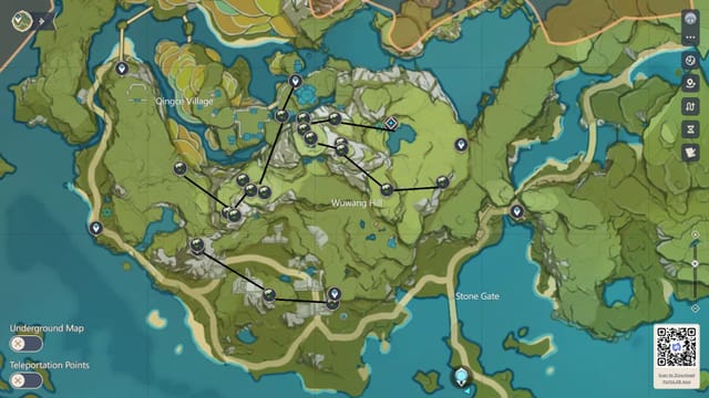 Genshin Impact Shenhe materials guide: Qingxin locations and resources list