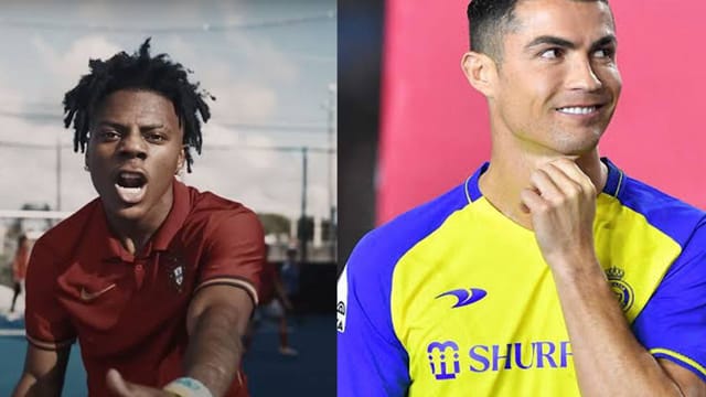 "Nobody has it" - IShowSpeed celebrates after getting a Ronaldo-signed ...