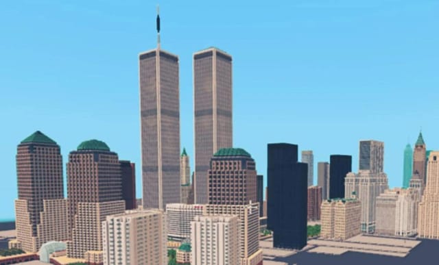 Minecraft player builds massive New York City On Nintendo Switch