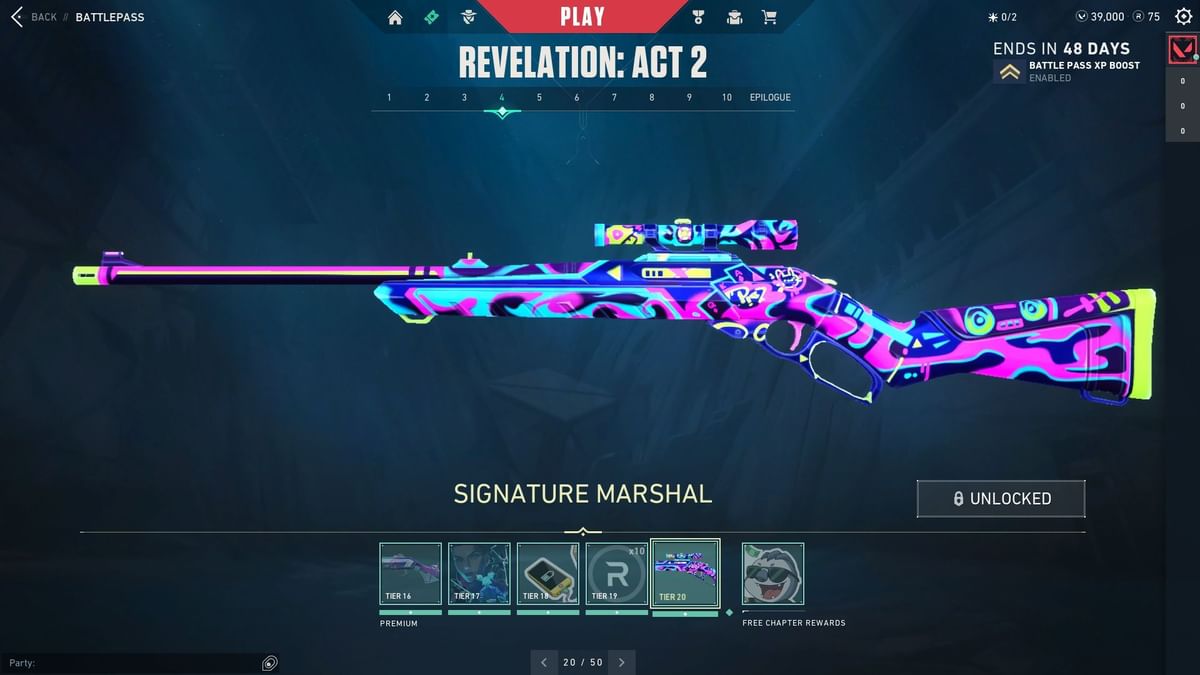 Valorant Episode 6 Act 2: All Battlepass tiers and rewards