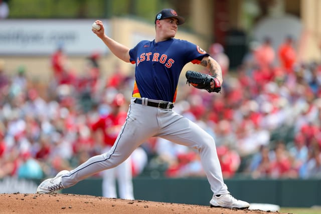 Houston Astros fans concerned by top pitching prospect Hunter Brown's ...